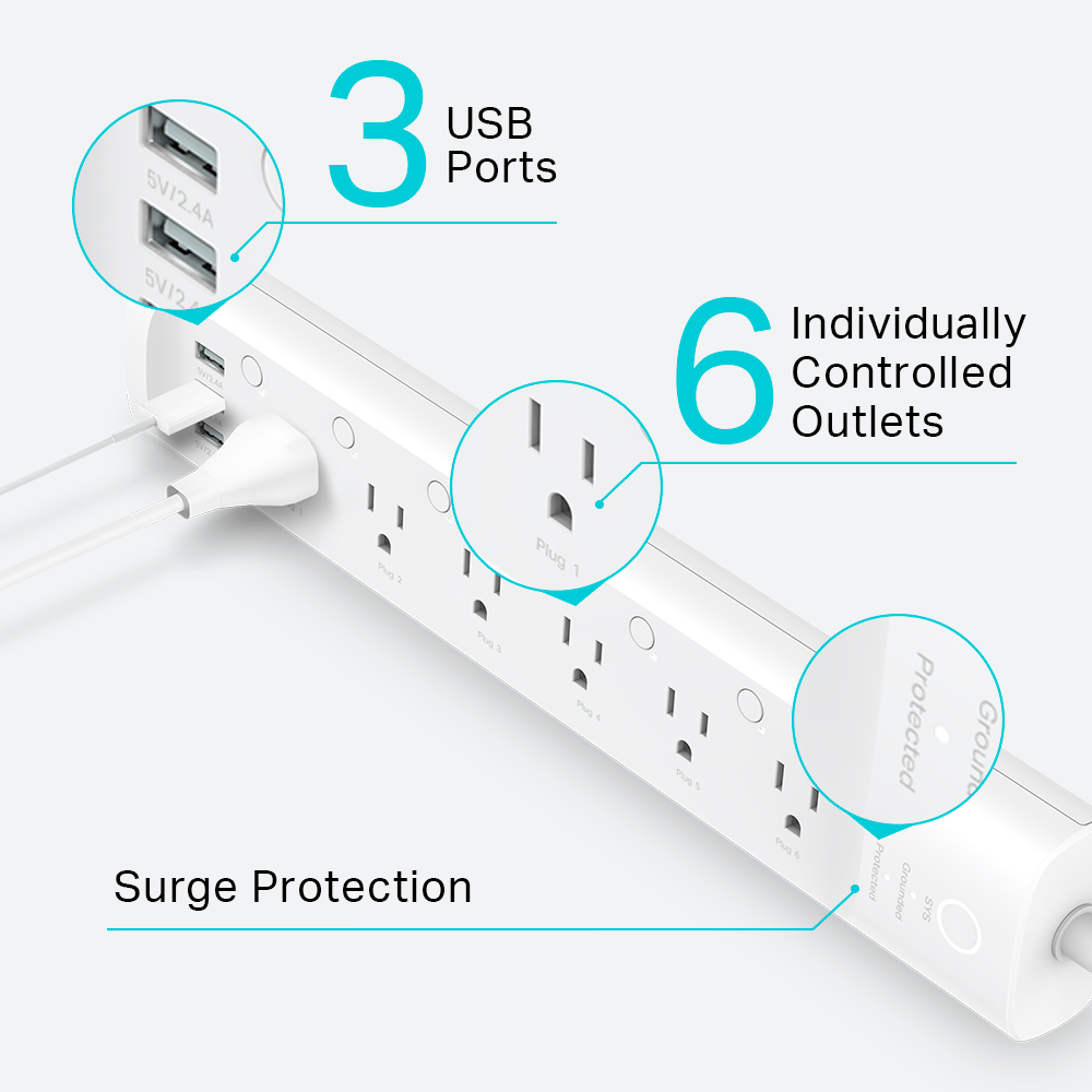 TP-Link Kasa Smart Wi-Fi Power Strip (HS300) Review - WiseDweller.com